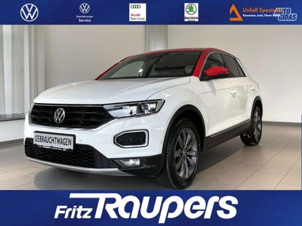 Balts Volkswagen T-Roc 2021 Kauņa, ar dzinēja tilpumu 1.50 L un nobraukumu 42 tūkst. km par 22905 €, foto 1 vietnē AUTOMOTO.COM.LV