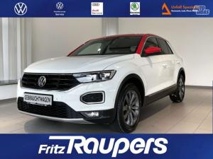 Balts Volkswagen T-Roc 2021 Kauņa, ar dzinēja tilpumu 1.50 L un nobraukumu 42 tūkst. km par 22905 €, foto  vietnē AUTOMOTO.COM.LV