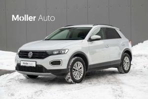 Balts Volkswagen T-Roc 2021 Viļņa, ar dzinēja tilpumu 1.50 L un nobraukumu 69 tūkst. km par 18500 €, foto  vietnē AUTOMOTO.COM.LV