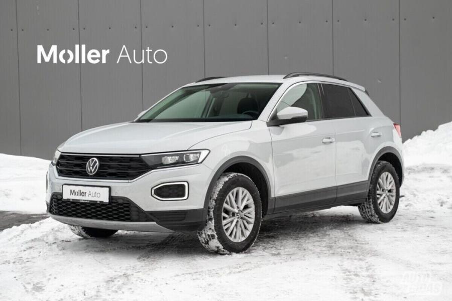 Balts Volkswagen T-Roc 2021 Viļņa, ar dzinēja tilpumu 1.50 L un nobraukumu 69 tūkst. km par 18500 €, foto 1 vietnē AUTOMOTO.COM.LV
