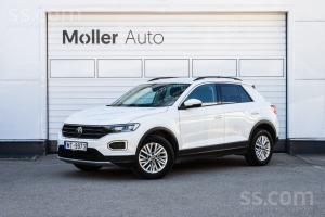 Balts Volkswagen T-Roc 2021 Rīga, ar dzinēja tilpumu 1.50 L un nobraukumu 51 tūkst. km par 19950 €, foto  vietnē AUTOMOTO.COM.LV