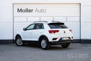 Balts Volkswagen T-Roc 2021 Rīga, ar dzinēja tilpumu 1.50 L un nobraukumu 51 tūkst. km par 19950 €, foto 5 vietnē AUTOMOTO.COM.LV