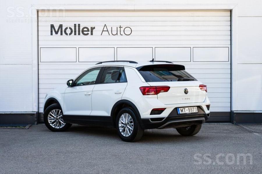 Balts Volkswagen T-Roc 2021 Rīga, ar dzinēja tilpumu 1.50 L un nobraukumu 51 tūkst. km par 19950 €, foto 5 vietnē AUTOMOTO.COM.LV