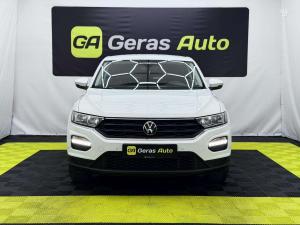 White Volkswagen T-Roc 2021 in Vilnius, with an engine capacity of 1.00 L and mileage of 79 thousand km for 13990 €, photo 8 on AUTOMOTO.COM.LV