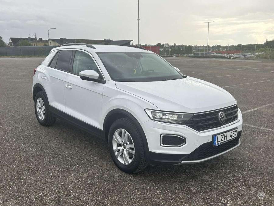 Balts Volkswagen T-Roc 2021 Viļņa, ar dzinēja tilpumu 1.50 L un nobraukumu 169 tūkst. km par 18000 €, foto 7 vietnē AUTOMOTO.COM.LV
