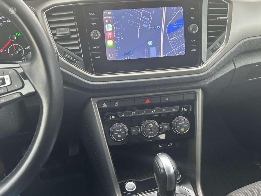 Balts Volkswagen T-Roc 2021 Viļņa, ar dzinēja tilpumu 1.50 L un nobraukumu 169 tūkst. km par 18000 €, foto 30 vietnē AUTOMOTO.COM.LV