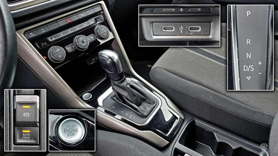 White Volkswagen T-Roc 2021 in Vilnius, with an engine capacity of 1.50 L and mileage of 170 thousand km for 17800 €, photo 32 on AUTOMOTO.COM.LV