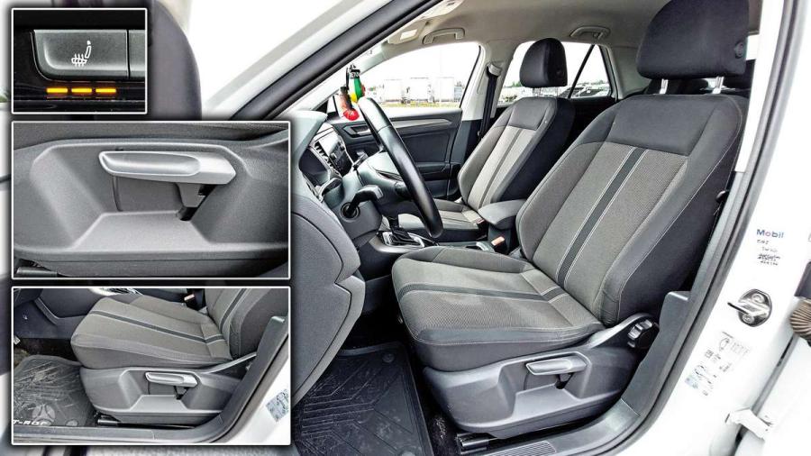 White Volkswagen T-Roc 2021 in Vilnius, with an engine capacity of 1.50 L and mileage of 170 thousand km for 17800 €, photo 33 on AUTOMOTO.COM.LV