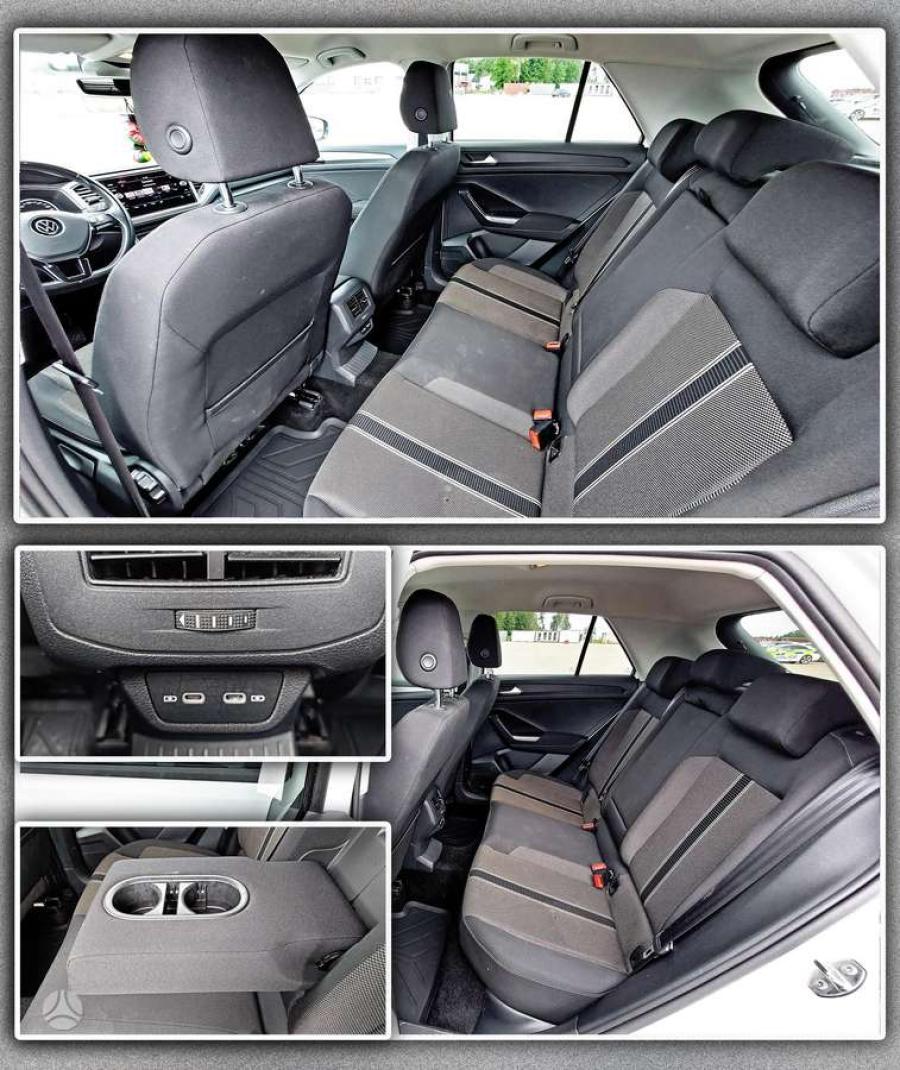 White Volkswagen T-Roc 2021 in Vilnius, with an engine capacity of 1.50 L and mileage of 170 thousand km for 17800 €, photo 35 on AUTOMOTO.COM.LV