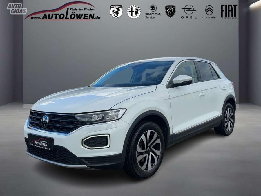 White Volkswagen T-Roc 2022 in Kaunas, with an engine capacity of 1.00 L and mileage of 23 thousand km for 21834 €, photo 1 on AUTOMOTO.COM.LV