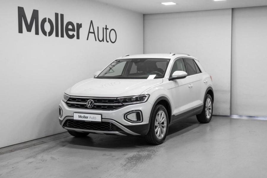 Balts Volkswagen T-Roc 2022 Viļņa, ar dzinēja tilpumu 1.50 L un nobraukumu 44 tūkst. km par 23500 €, foto 1 vietnē AUTOMOTO.COM.LV
