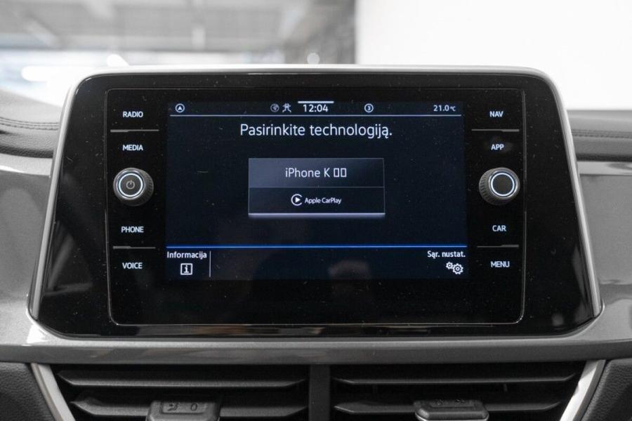 Balts Volkswagen T-Roc 2022 Viļņa, ar dzinēja tilpumu 1.50 L un nobraukumu 44 tūkst. km par 23500 €, foto 15 vietnē AUTOMOTO.COM.LV