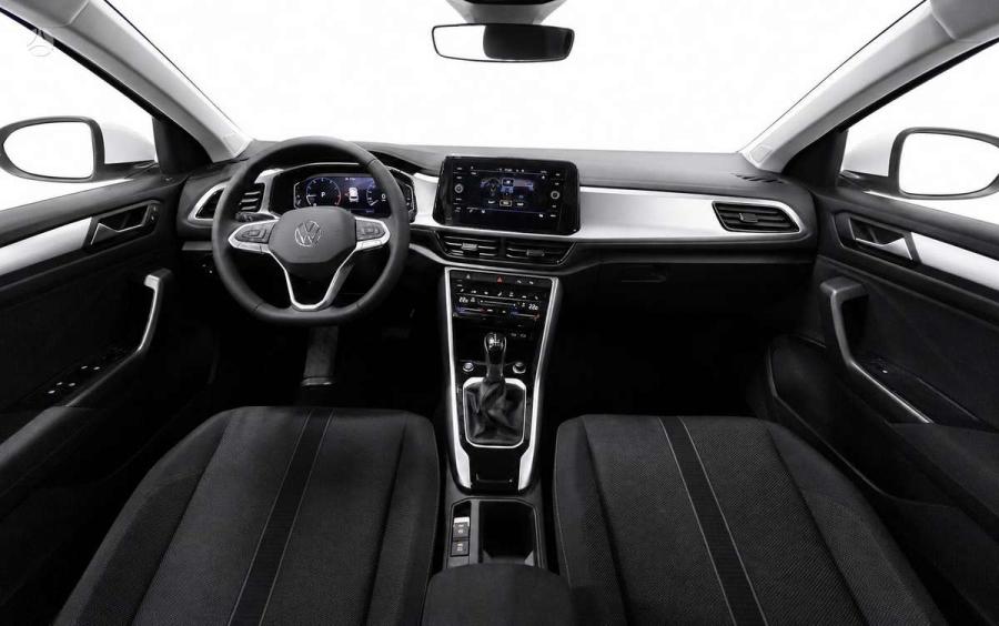 Balts Volkswagen T-Roc 2022 Kauņa, ar dzinēja tilpumu 1.50 L un nobraukumu 65 tūkst. km par 20800 €, foto 8 vietnē AUTOMOTO.COM.LV