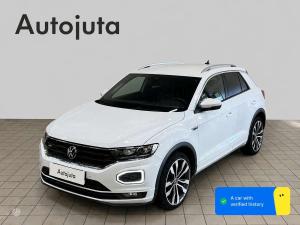 White Volkswagen T-Roc 2022 in Kaunas, with an engine capacity of 1.98 L and mileage of 115 thousand km for 21900 €, photo  on AUTOMOTO.COM.LV