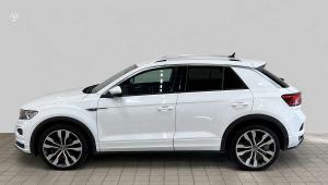 White Volkswagen T-Roc 2022 in Kaunas, with an engine capacity of 1.98 L and mileage of 115 thousand km for 21900 €, photo 3 on AUTOMOTO.COM.LV