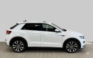 White Volkswagen T-Roc 2022 in Kaunas, with an engine capacity of 1.98 L and mileage of 115 thousand km for 21900 €, photo 4 on AUTOMOTO.COM.LV