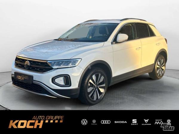 White Volkswagen T-Roc 2023 in Kaunas, with an engine capacity of 2.00 L and mileage of 58 thousand km for 26474 €, photo 1 on AUTOMOTO.COM.LV