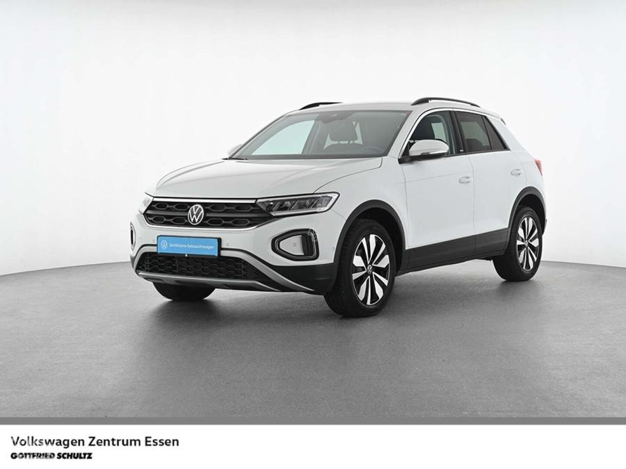 Balts Volkswagen T-Roc 2023 Kauņa, ar dzinēja tilpumu 1.00 L un nobraukumu 33 tūkst. km par 23389 €, foto 1 vietnē AUTOMOTO.COM.LV