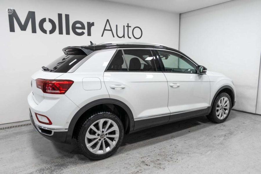 Balts Volkswagen T-Roc 2023 Viļņa, ar dzinēja tilpumu 1.50 L un nobraukumu 79 tūkst. km par 25900 €, foto 4 vietnē AUTOMOTO.COM.LV