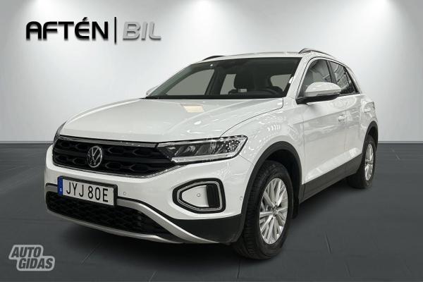 White Volkswagen T-Roc 2024 in Kaunas, with an engine capacity of 0.00 L and mileage of 39 thousand km for 29788 €, photo 2 on AUTOMOTO.COM.LV