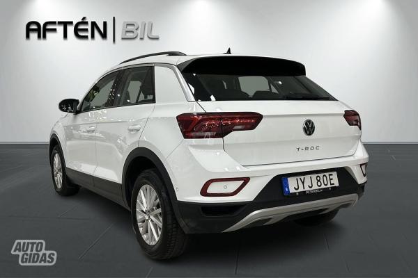 White Volkswagen T-Roc 2024 in Kaunas, with an engine capacity of 0.00 L and mileage of 39 thousand km for 29788 €, photo 9 on AUTOMOTO.COM.LV