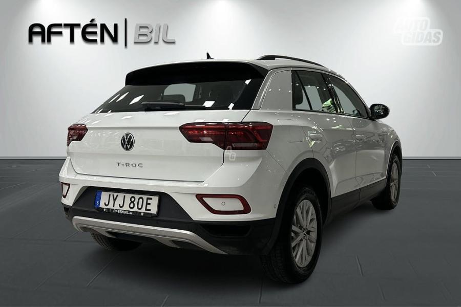 White Volkswagen T-Roc 2024 in Kaunas, with an engine capacity of 0.00 L and mileage of 39 thousand km for 29788 €, photo 11 on AUTOMOTO.COM.LV