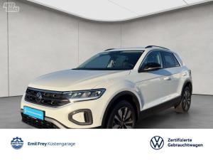 White Volkswagen T-Roc 2025 in Kaunas, with an engine capacity of 1.00 L and mileage of 15 thousand km for 26611 €, photo  on AUTOMOTO.COM.LV