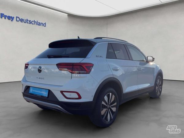 White Volkswagen T-Roc 2025 in Kaunas, with an engine capacity of 1.00 L and mileage of 15 thousand km for 26611 €, photo 8 on AUTOMOTO.COM.LV