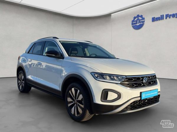 White Volkswagen T-Roc 2025 in Kaunas, with an engine capacity of 1.00 L and mileage of 15 thousand km for 26611 €, photo 9 on AUTOMOTO.COM.LV