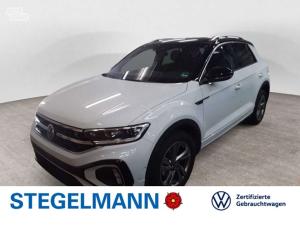 White Volkswagen T-Roc 2025 in Kaunas, with an engine capacity of 1.50 L and mileage of 25 thousand km for 32098 €, photo 1 on AUTOMOTO.COM.LV