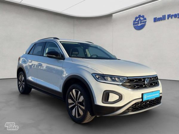 White Volkswagen T-Roc 2025 in Kaunas, with an engine capacity of 1.00 L and mileage of 15 thousand km for 26611 €, photo 9 on AUTOMOTO.COM.LV