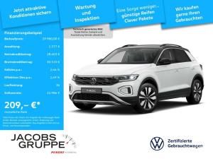 Balts Volkswagen T-Roc 2025 Kauņa, ar dzinēja tilpumu 2.00 L un nobraukumu 22 tūkst. km par 32679 €, foto  vietnē AUTOMOTO.COM.LV
