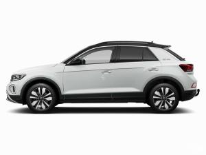 White Volkswagen T-Roc 2025 in Kaunas, with an engine capacity of 2.00 L and mileage of 22 thousand km for 32679 €, photo 7 on AUTOMOTO.COM.LV