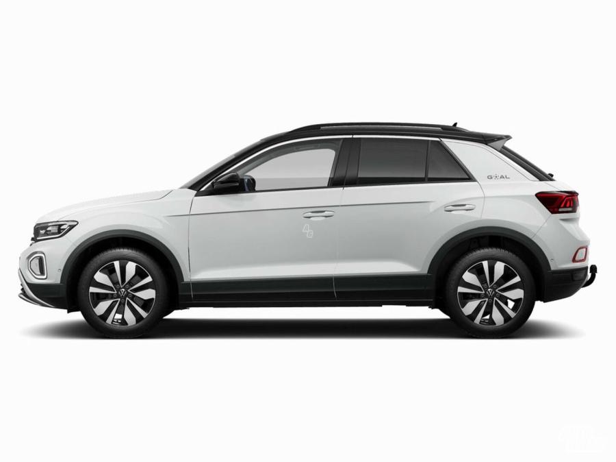 White Volkswagen T-Roc 2025 in Kaunas, with an engine capacity of 2.00 L and mileage of 22 thousand km for 32679 €, photo 7 on AUTOMOTO.COM.LV