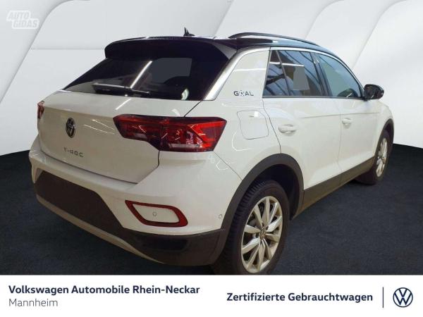 White Volkswagen T-Roc 2025 in Kaunas, with an engine capacity of 2.00 L and mileage of 23 thousand km for 32895 €, photo 2 on AUTOMOTO.COM.LV