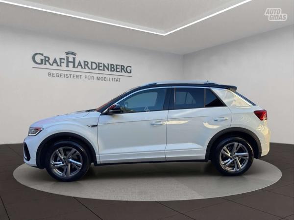 Balts Volkswagen T-Roc 2025 Kauņa, ar dzinēja tilpumu 1.50 L un nobraukumu 25 tūkst. km par 32585 €, foto 2 vietnē AUTOMOTO.COM.LV