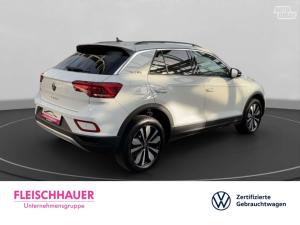Balts Volkswagen T-Roc 2025 Kauņa, ar dzinēja tilpumu 1.00 L un nobraukumu 27 tūkst. km par 25469 €, foto 4 vietnē AUTOMOTO.COM.LV