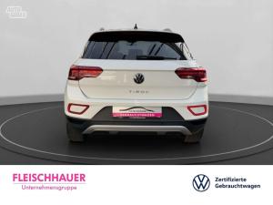 Balts Volkswagen T-Roc 2025 Kauņa, ar dzinēja tilpumu 1.00 L un nobraukumu 27 tūkst. km par 25469 €, foto 5 vietnē AUTOMOTO.COM.LV