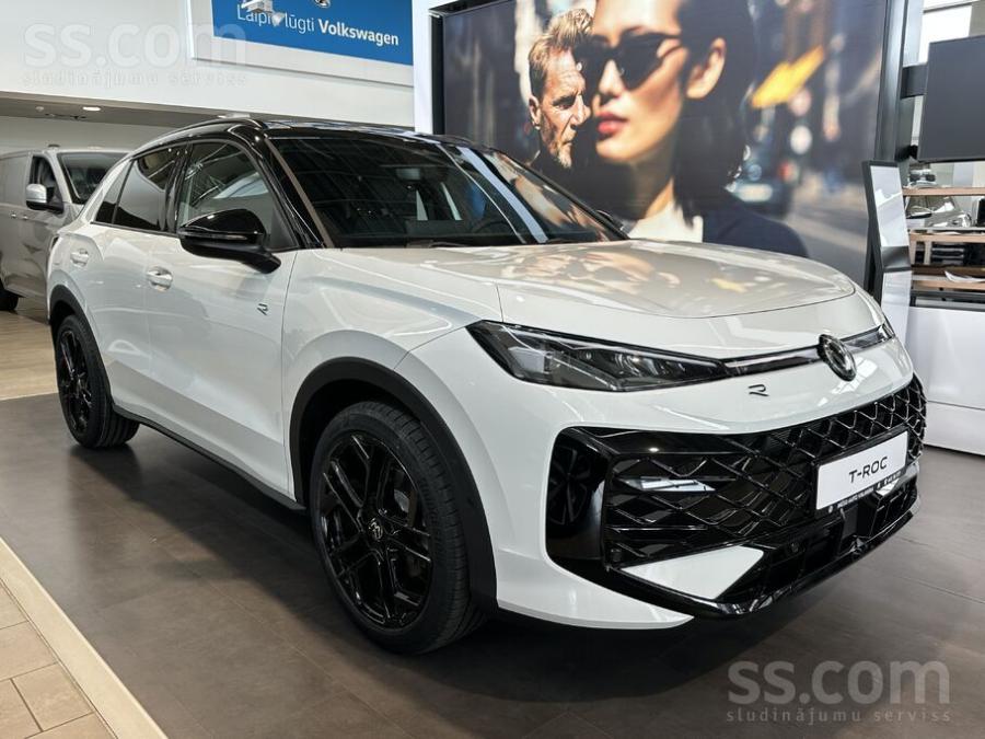 Белый Фольксваген Ти-Рок 2026 в Валмиера, объемом двигателя 1.50 л и пробегом 10 тыс. км за 37170 €, фото 3 на AUTOMOTO.COM.LV