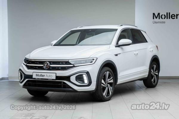 Balts Volkswagen T-Roc 2023 Tallina, ar dzinēja tilpumu 1.50 L un nobraukumu 23 tūkst. km par 29600 €, foto 1 vietnē AUTOMOTO.COM.LV
