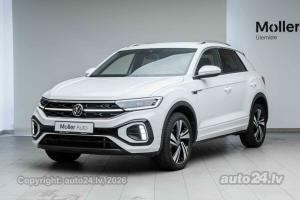 Balts Volkswagen T-Roc 2023 Tallina, ar dzinēja tilpumu 1.50 L un nobraukumu 23 tūkst. km par 29600 €, foto  vietnē AUTOMOTO.COM.LV
