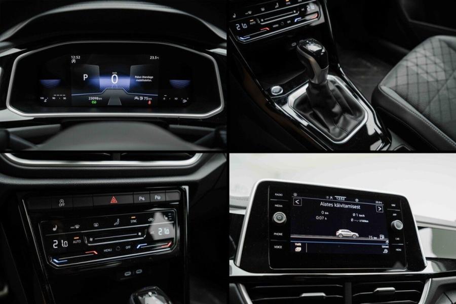 Balts Volkswagen T-Roc 2023 Peetri, ar dzinēja tilpumu 1.50 L un nobraukumu 23 tūkst. km par 29600 €, foto 16 vietnē AUTOMOTO.COM.LV