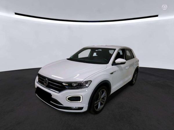 Balts Volkswagen T-Roc 2021 Viļņa, ar dzinēja tilpumu 1.50 L un nobraukumu 71 tūkst. km par 23714 €, foto 1 vietnē AUTOMOTO.COM.LV