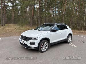 White Volkswagen T-Roc 2019 in Tallinn, with an engine capacity of 2.00 L and mileage of 83 thousand km for 18000 €, photo  on AUTOMOTO.COM.LV