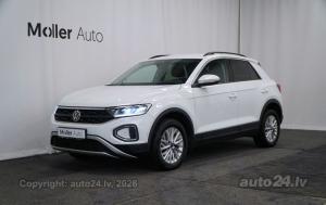 Balts Volkswagen T-Roc 2022 Tallina, ar dzinēja tilpumu 1.50 L un nobraukumu 97 tūkst. km par 21500 €, foto  vietnē AUTOMOTO.COM.LV