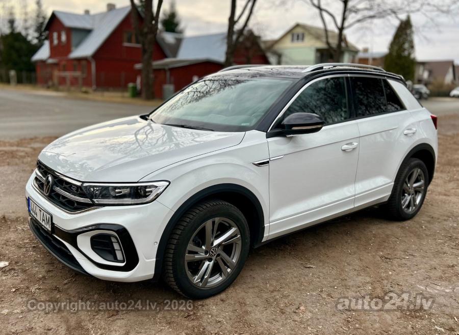 Balts Volkswagen T-Roc 2022 Viljandi, ar dzinēja tilpumu 1.50 L un nobraukumu 88 tūkst. km par 24900 €, foto 1 vietnē AUTOMOTO.COM.LV