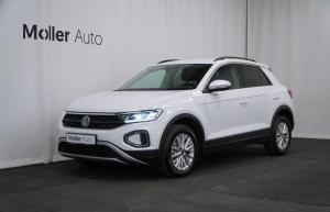 White Volkswagen T-Roc 2022 in Tallinn, with an engine capacity of 1.50 L and mileage of 97 thousand km for 20000 €, photo 5 on AUTOMOTO.COM.LV