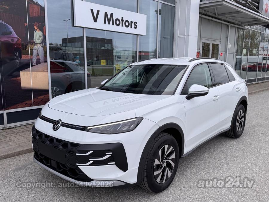 Balts Volkswagen T-Roc 2026 Viljandi, ar dzinēja tilpumu 1.50 L un nobraukumu 10 tūkst. km par 28650 €, foto 1 vietnē AUTOMOTO.COM.LV