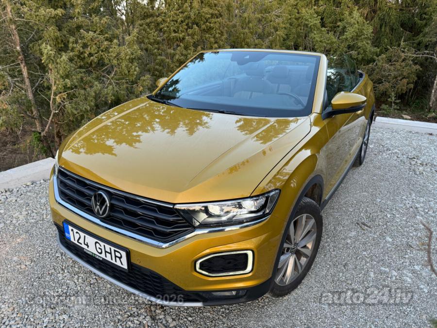 Yellow Volkswagen T-Roc 2021 in Tallinn, with an engine capacity of 1.50 L and mileage of 56 thousand km for 22000 €, photo 12 on AUTOMOTO.COM.LV