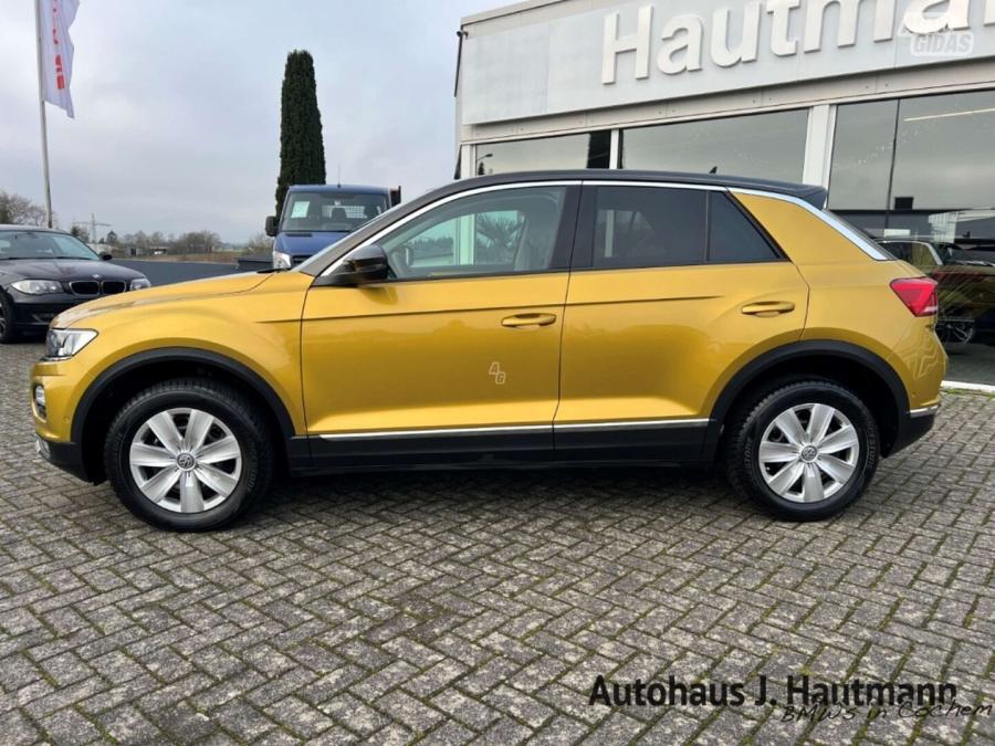 Dzeltens Volkswagen T-Roc 2019 Kauņa, ar dzinēja tilpumu 1.60 L un nobraukumu 14 tūkst. km par 24409 €, foto 3 vietnē AUTOMOTO.COM.LV